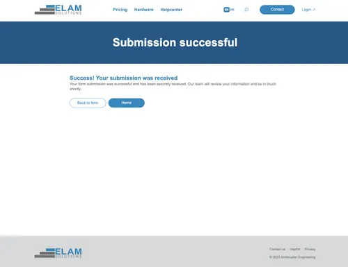 Success - ELAM Solutions